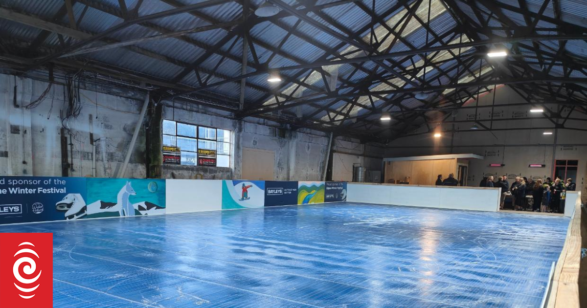 Ice Ice Baby! How one man built an ice rink from scratch. | RNZ