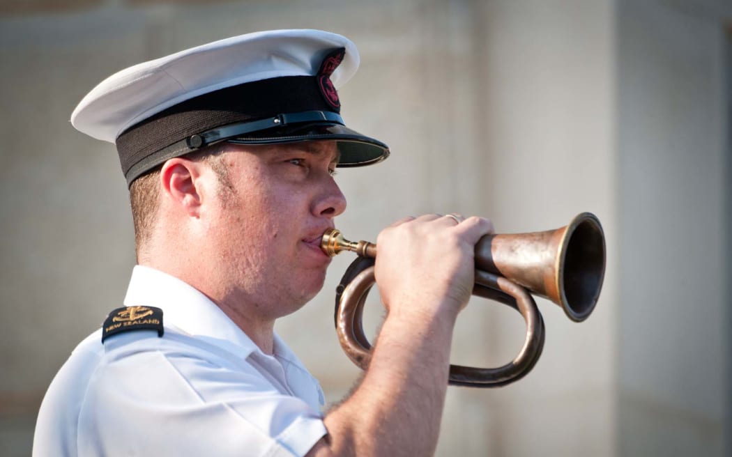 What it's like playing 'The Last Post' on Anzac Day | RNZ News