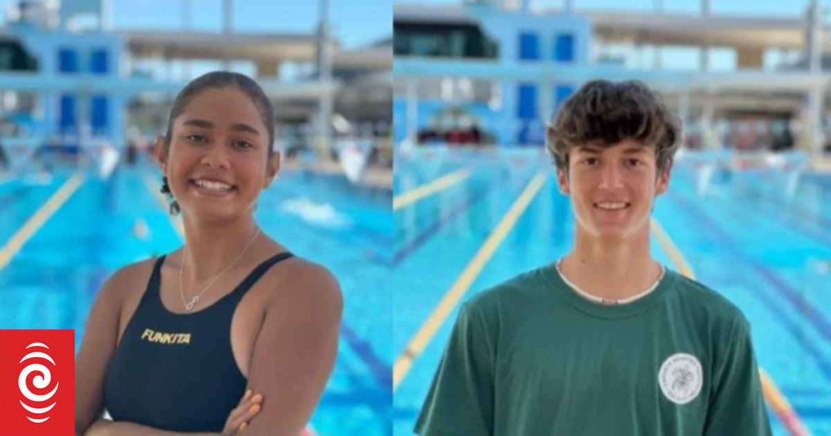 Vanuatu's teen swimmers make a splash with personal bests at World Championships | RNZ News
