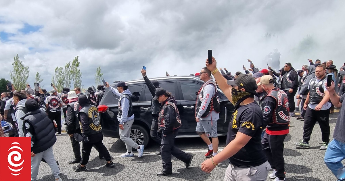 Traffic disruptions on SH1 as tangi for Head Hunters gang leader ...