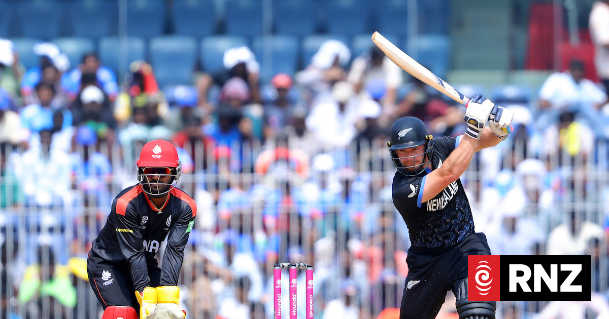 T20 World Cup: Black Caps beat Canada by eight wickets | RNZ News