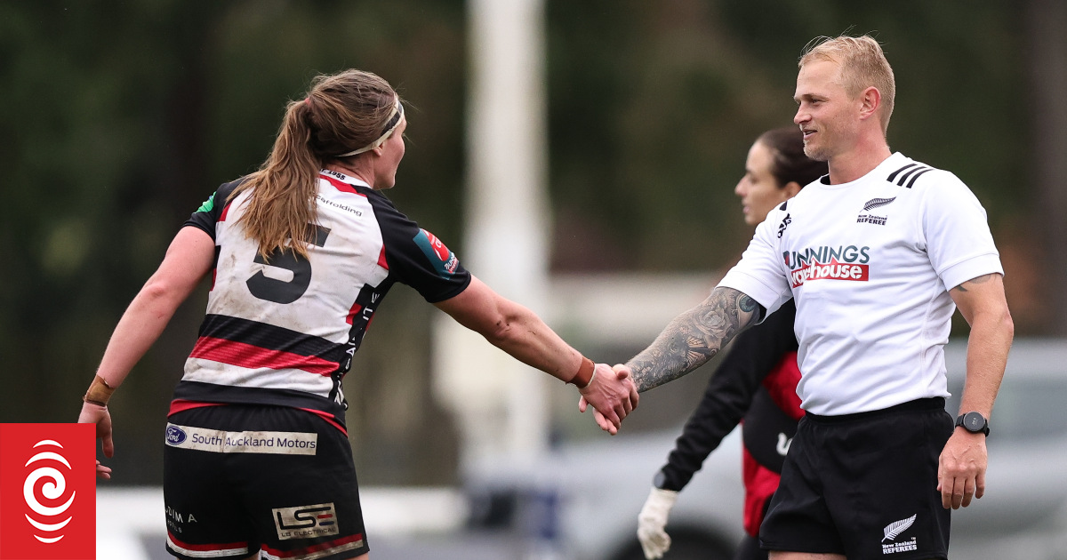 From player to referee: 'I don't know life without rugby' | RNZ News