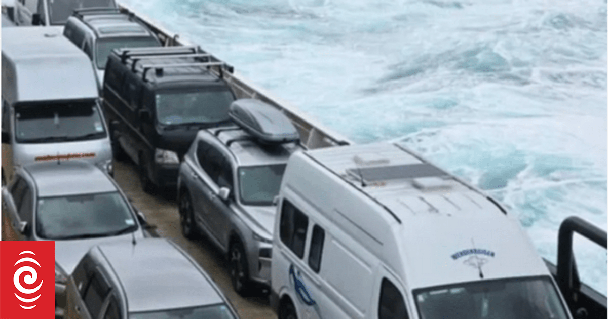 Mother, children stranded as Cook Strait ferry cancelled, says no heads ...