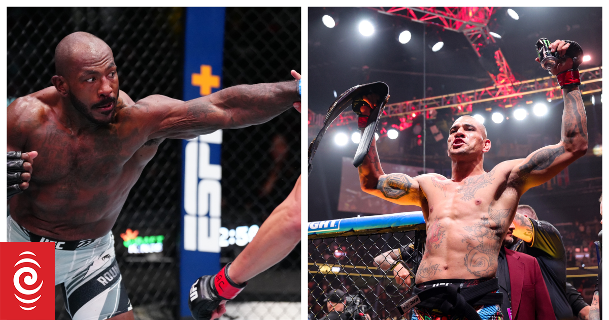 Live: UFC 307 Pereira vs Rountree Jr | RNZ News