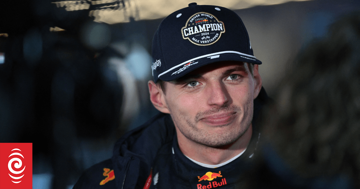 F1: Max Verstappen hails most impressive season, if not the best | RNZ News