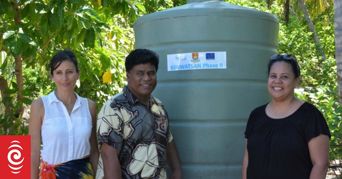 Ceremony marks completion of Kiribati water project | RNZ News