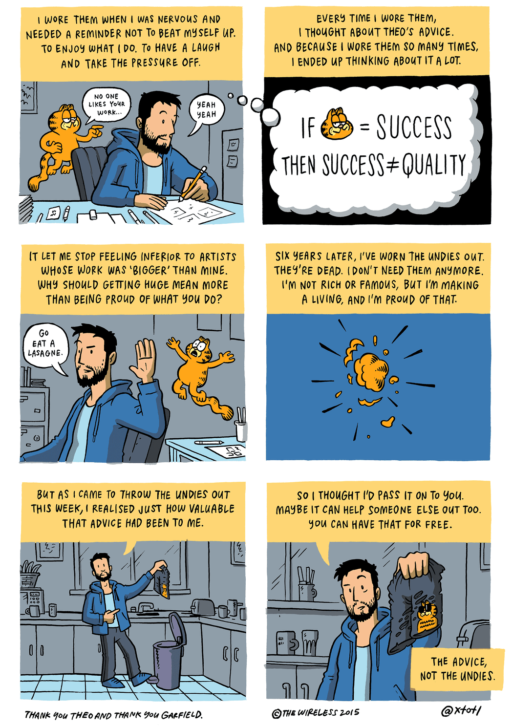 The Pencilsword: The Garfield principle | RNZ News