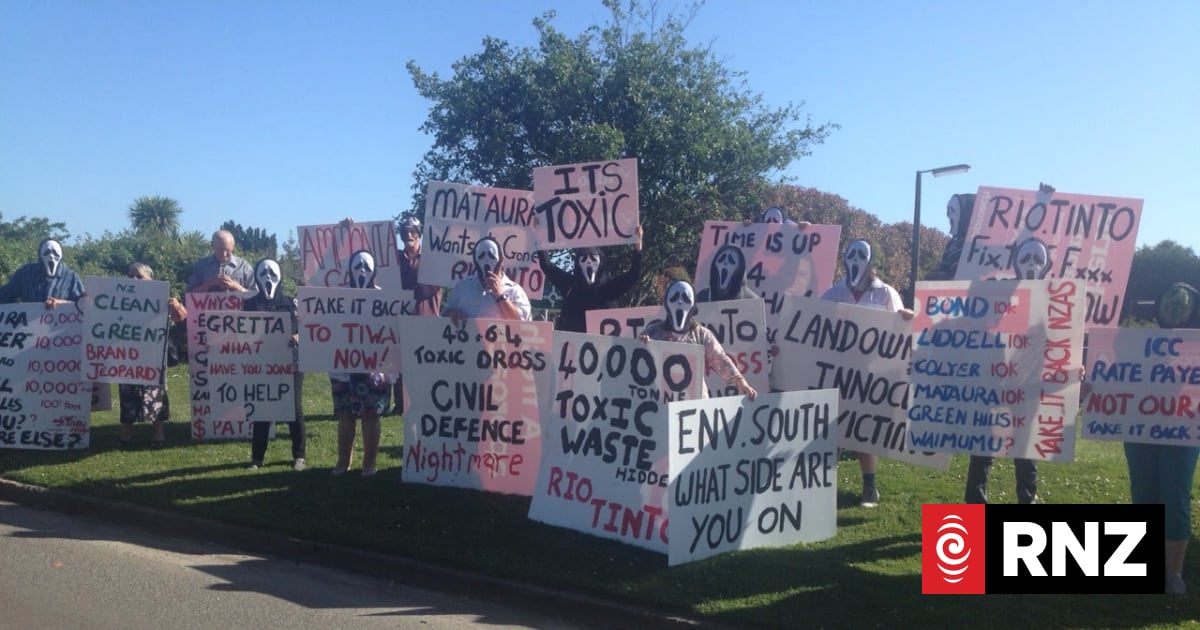Deal reached for toxic dross removal in Mataura, but some residents ...