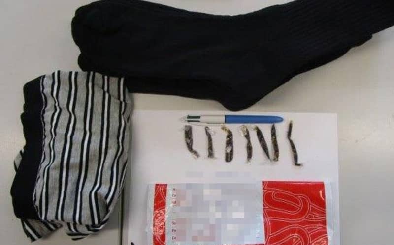 Dog sniffs out drugs in socks mailed to prisoner | RNZ