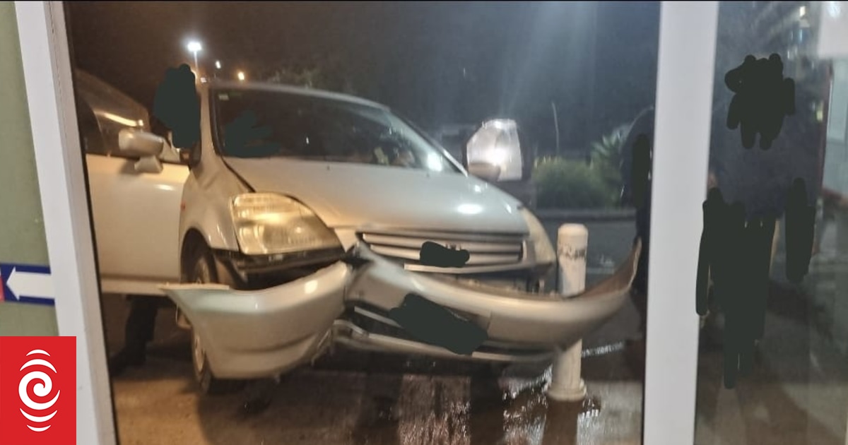 Car driven straight at packed hospital emergency department | RNZ News