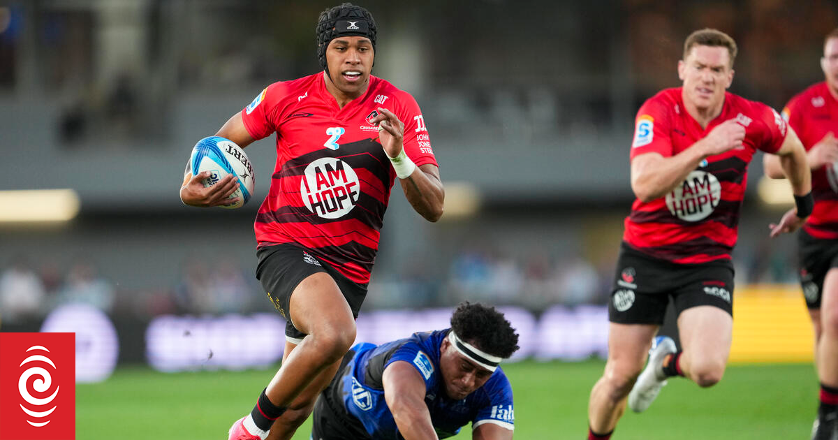 Super Rugby Pacific: Crusaders heap more misery on the Blues | RNZ News