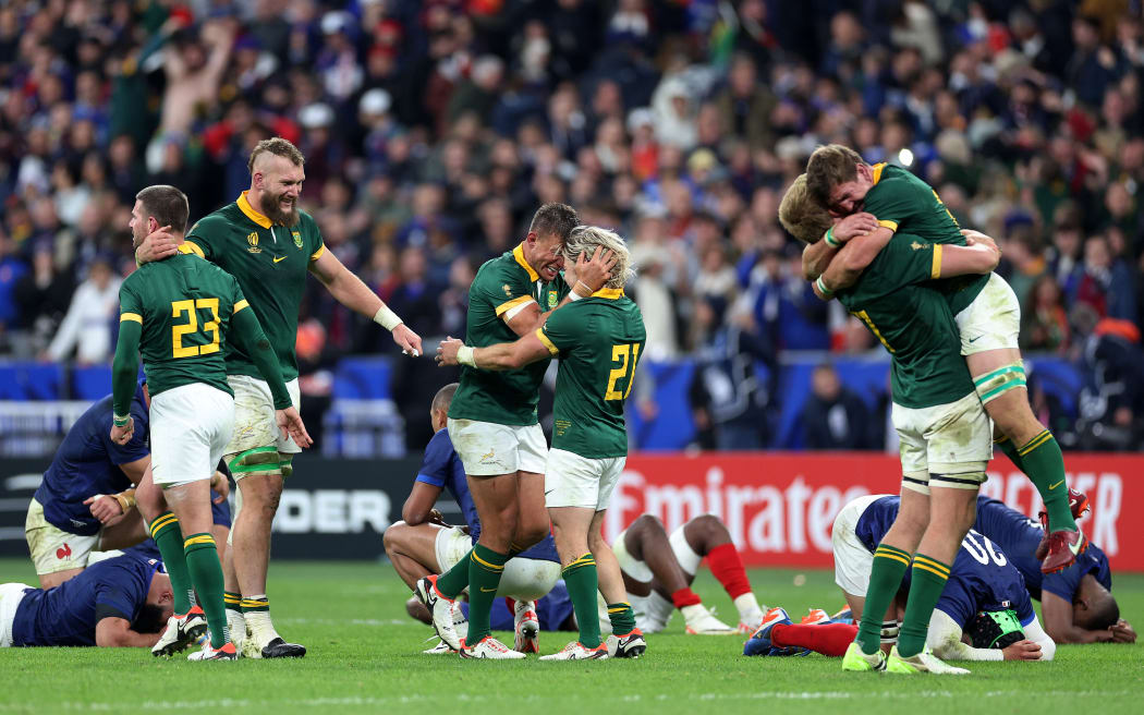 Springboks knock France out of their own Rugby World Cup in quarter ...
