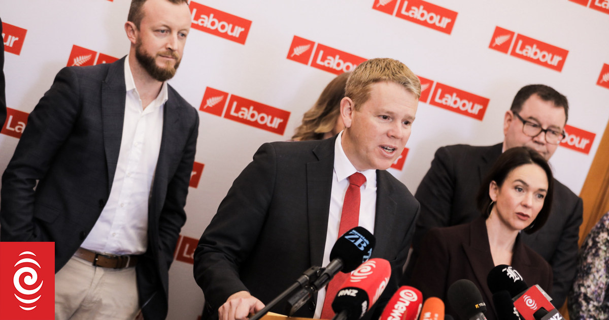 Labour announces shadow cabinet | RNZ