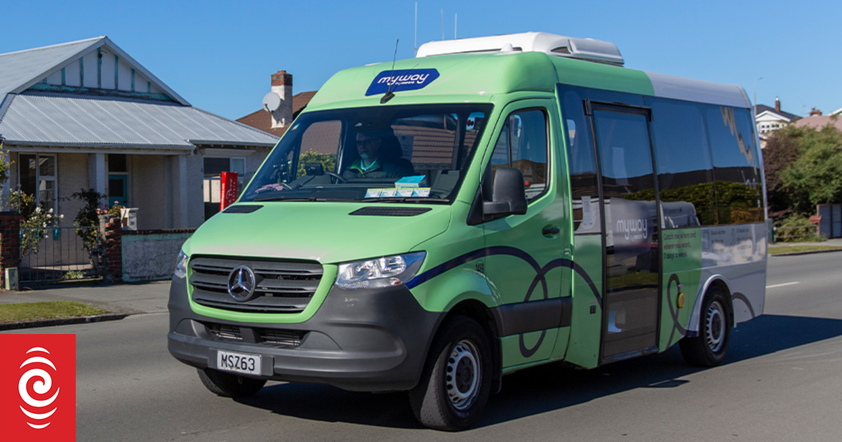 Buses on demand here to stay in Timaru | RNZ