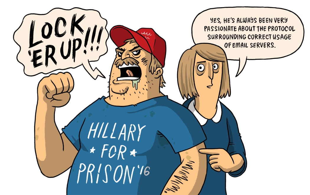 Toby & Toby on... Hillary Clinton's emails | RNZ News