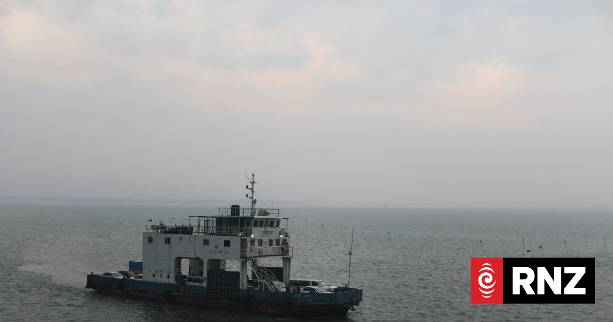 Bus falls into river while boarding ferry in Bangladesh, leaving 24 ...