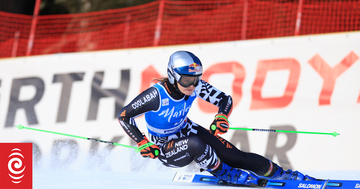 Italian star climbs out of sick bed to pip kiwi skier Alice Robinson ...