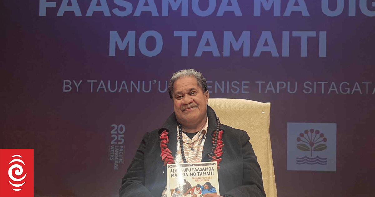 A chief's children's book weaves fa'amatai and proverbs | RNZ News