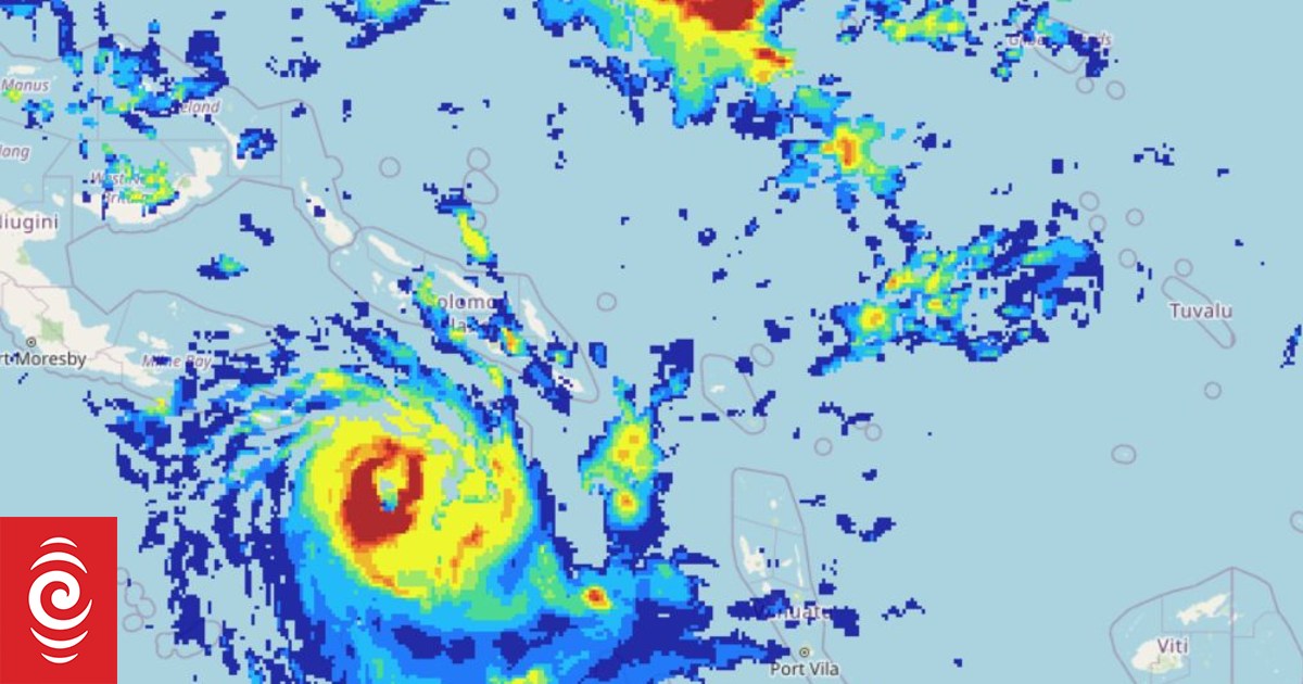 Tropical cyclone Jasper impacts Solomon Islands as it slowly moves away ...