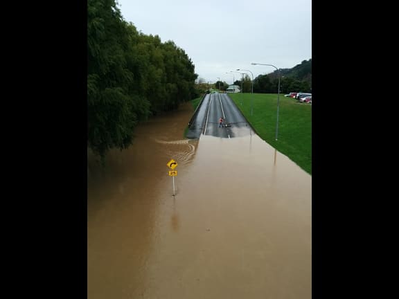 Deluge brings Wellington region to a standstill | A Gallery from News | RNZ