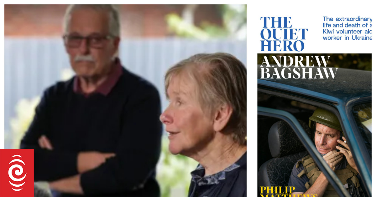 Sue and Phil Bagshaw on their 'quiet hero' son, killed in Ukraine | RNZ