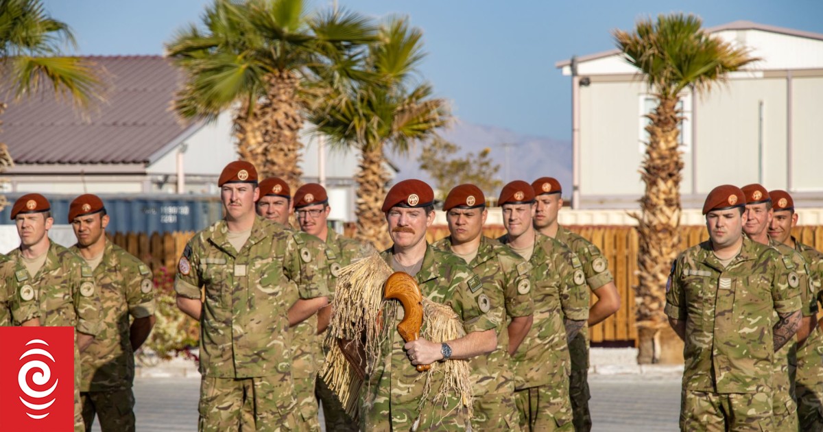 Defence Force marks 40 years keeping peace in Middle East | RNZ News