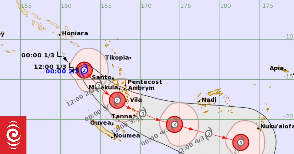 Vanuatu PM Kalsakau says Cyclone Judy 'impacts are widespread' | RNZ News