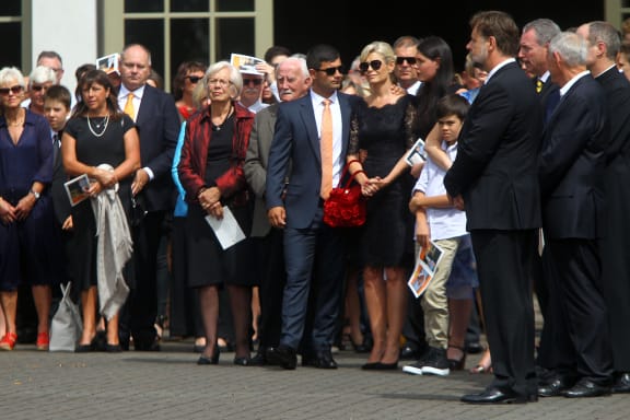 Martin Crowe's funeral service | A Gallery from News | RNZ
