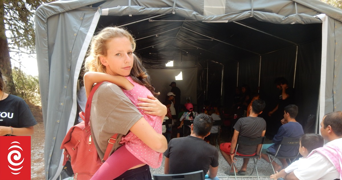 The Expats: Sophia Duckor Jones at Ritsona Refugee Camp | RNZ
