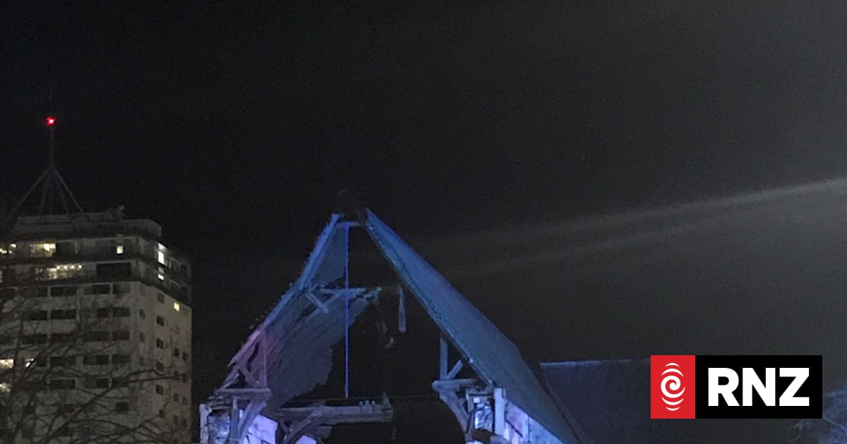Light shines on Christ Church Cathedral this month | RNZ