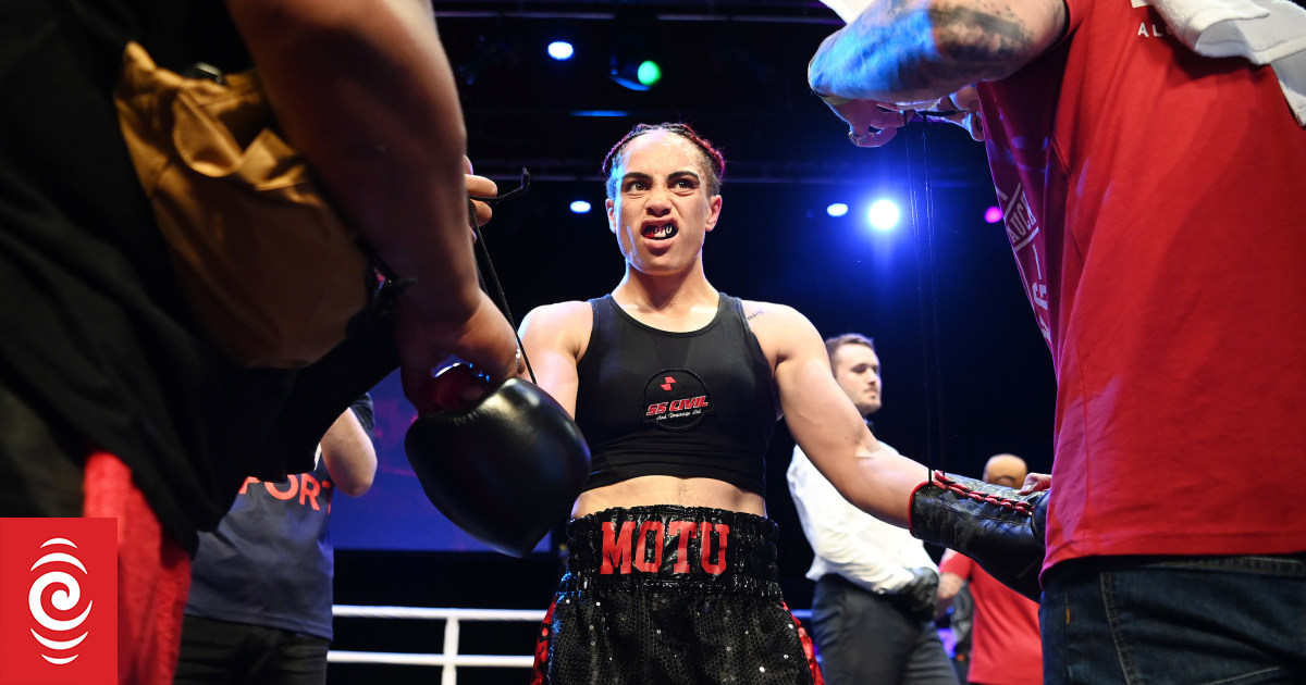 Boxer Mea Motu claims world title | RNZ News