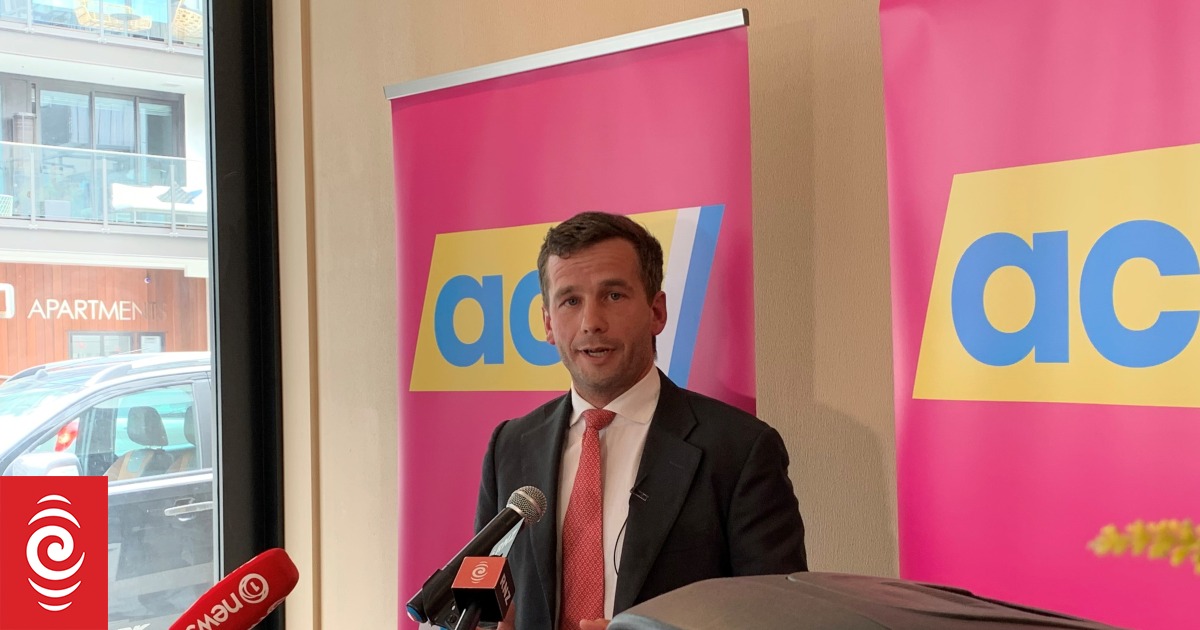 ACT leader David Seymour criticises gun laws in state of nation address ...