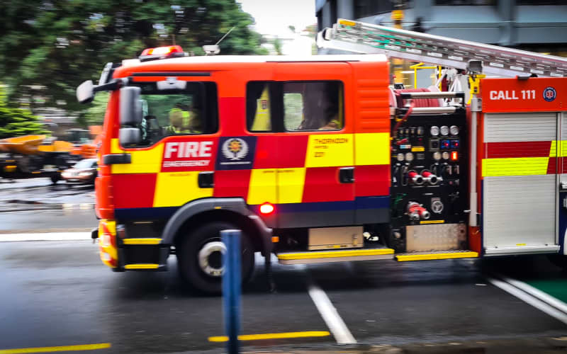 Caravan burnt down after Wellington house fire | RNZ