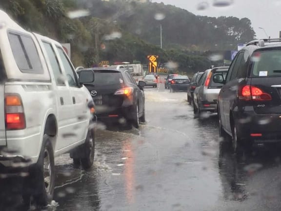 Deluge brings Wellington region to a standstill | A Gallery from News | RNZ