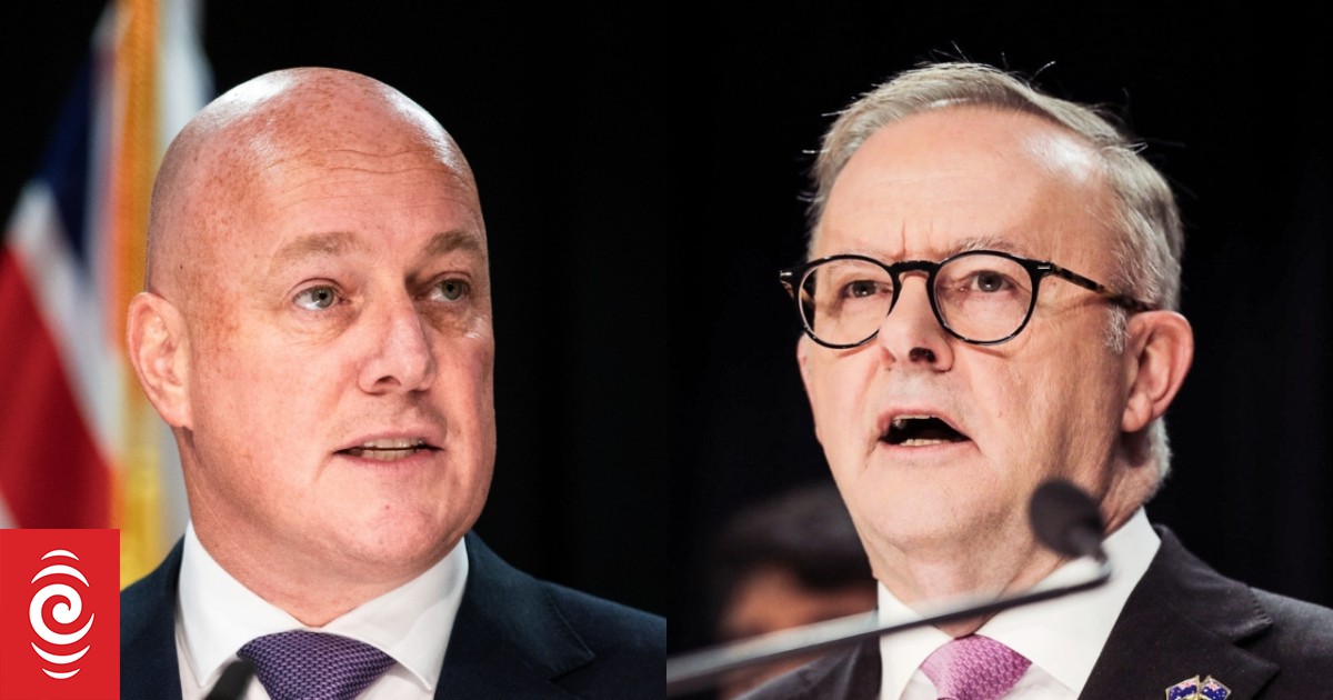 First official leaders' meeting between Luxon and Albanese amid AUKUS ...