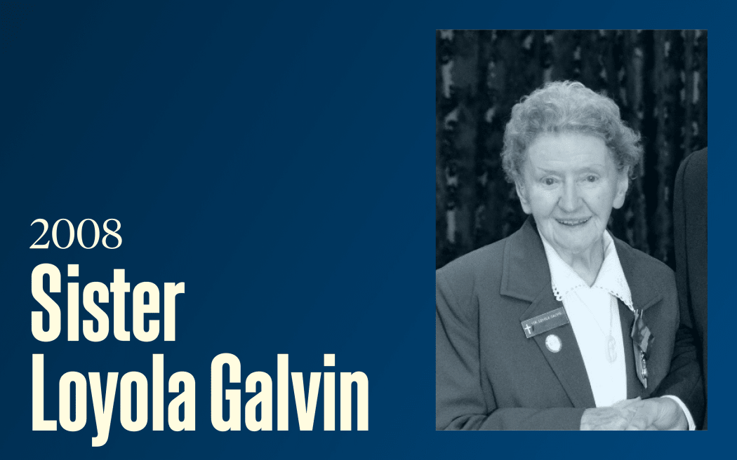 2008: Sister Loyola Galvin | RNZ