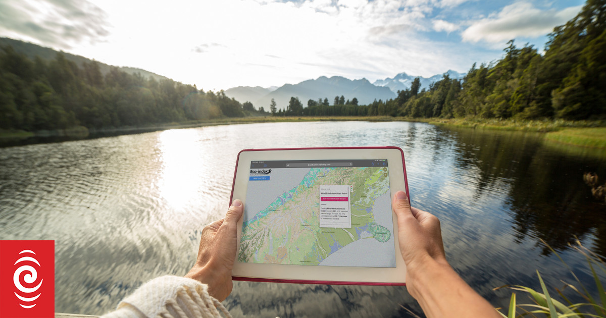 Eco-index restoration map | RNZ