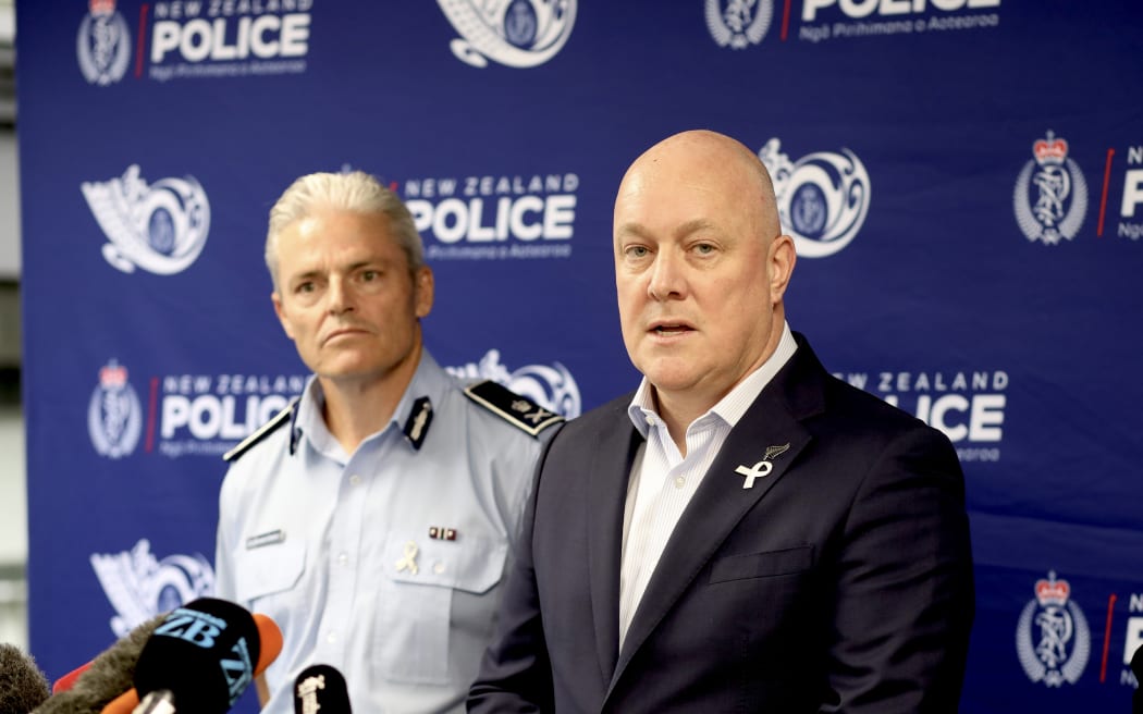Christopher Luxon and Police Commissioner announce new Auckland police ...
