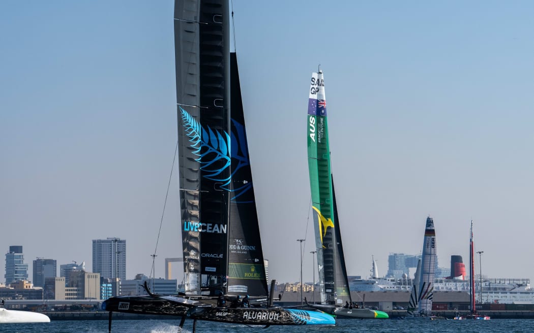 Black Foils finish Sail GP season in third after Spain win shoot-out ...