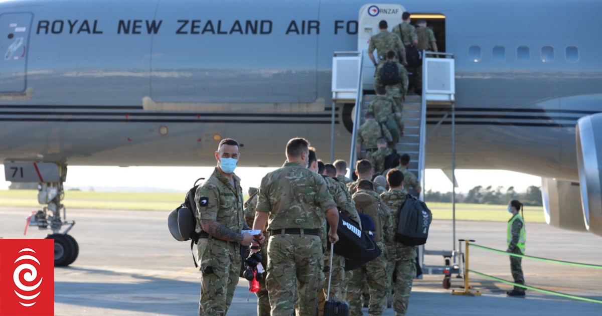 NZDF troops rehearsing for Queen's funeral | RNZ