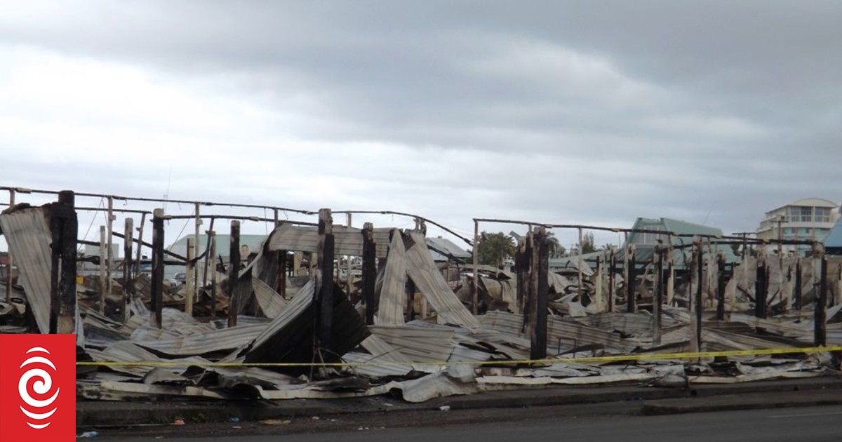 Samoa market fire likely to impact grassroots businesses | RNZ News