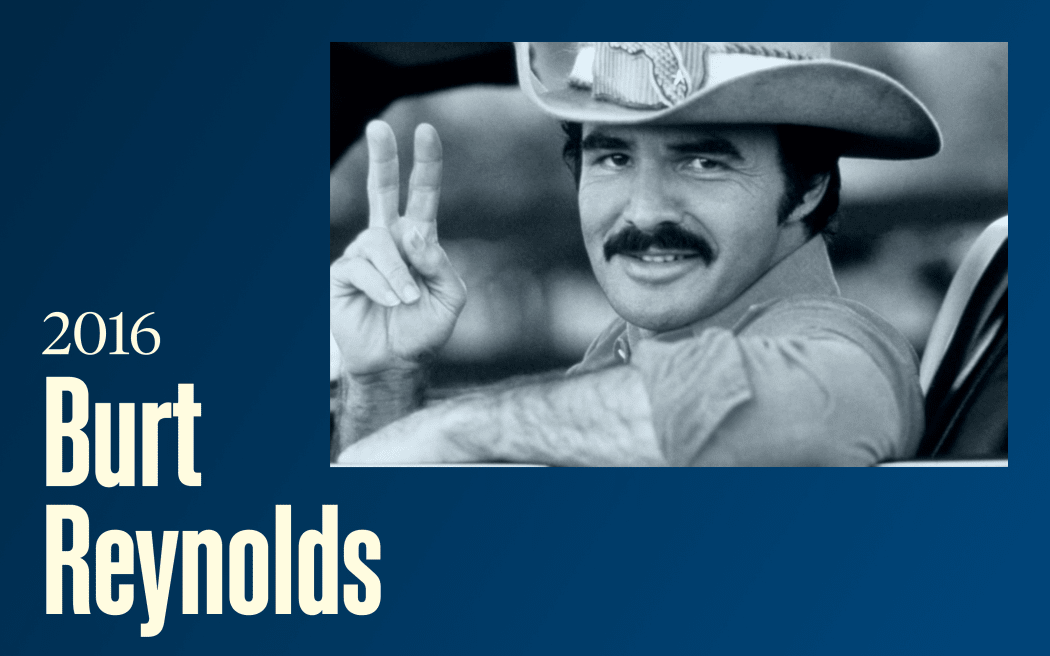 2016: Burt Reynolds | RNZ