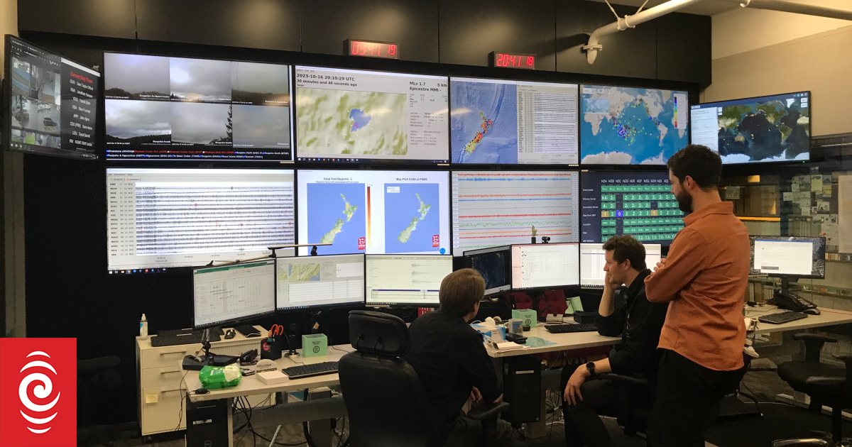 On alert – the National Geohazard Monitoring Centre | RNZ