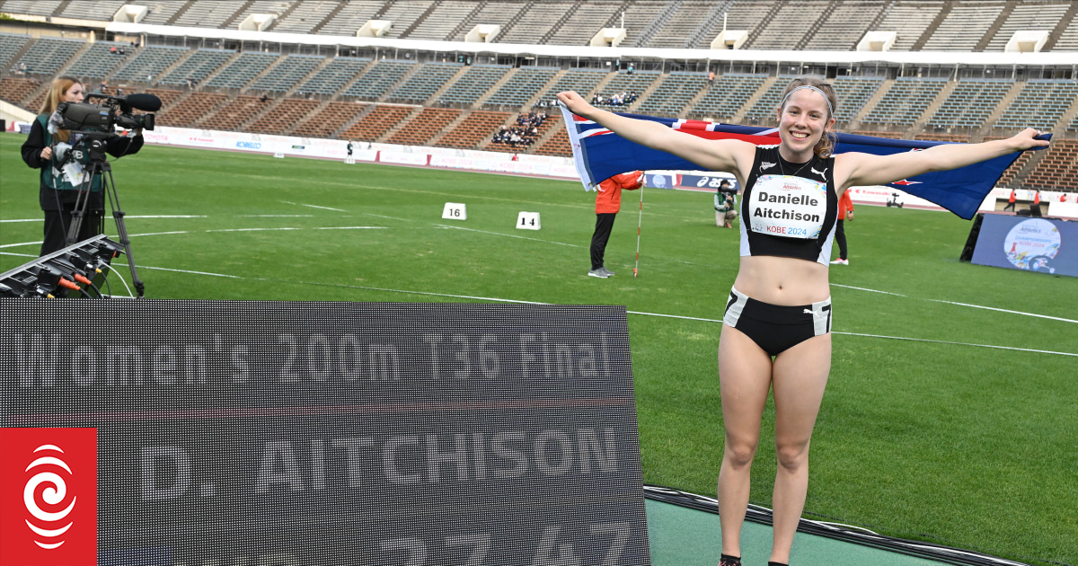 Kiwi sprinter Danielle Aitchison strikes gold at Para World Champs ...