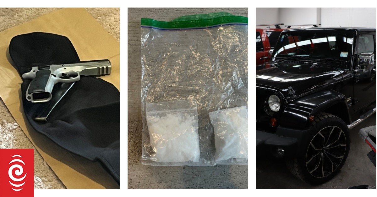 Police seize meth, cars, guns and more than $250,000 in crackdown on ...