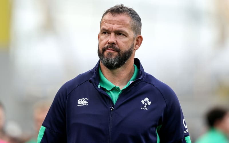 Rugby: Ireland coach Andy Farrell signs extension through to 2031 Rugby ...