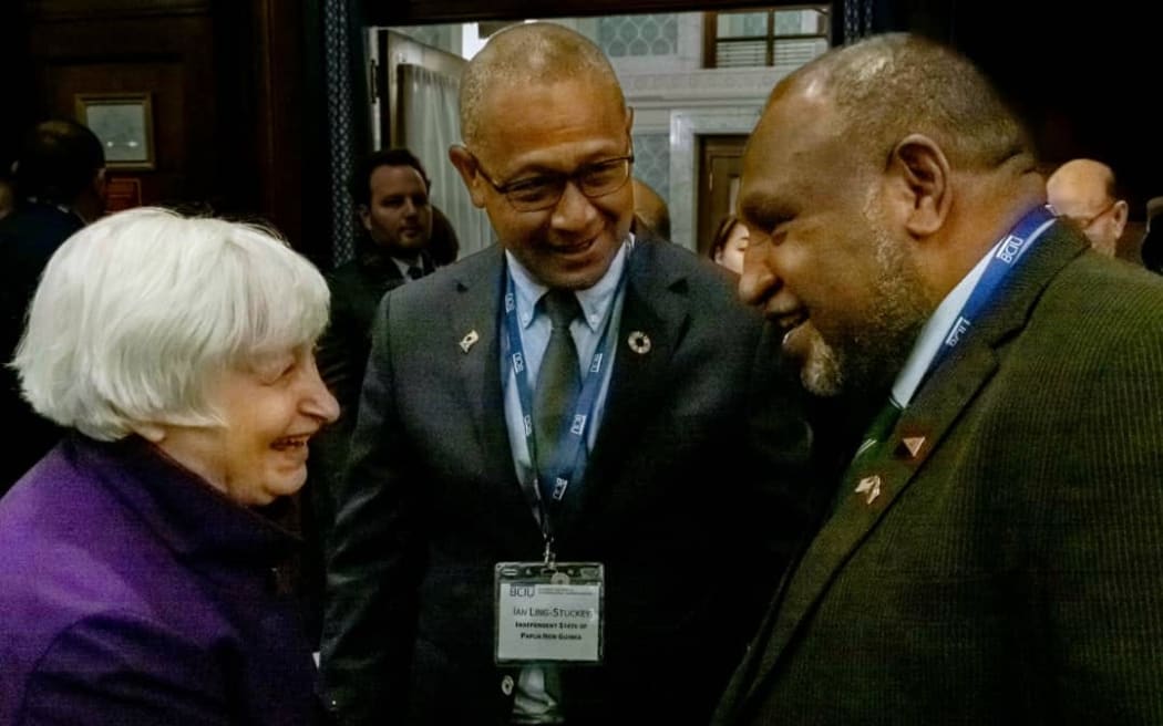 Papua New Guinea PM tells US Pacific wants investment not aid | RNZ News