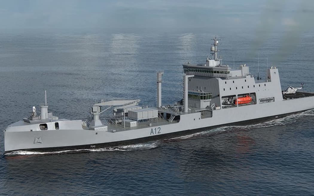 Defence Force to buy $500m naval tanker | RNZ News