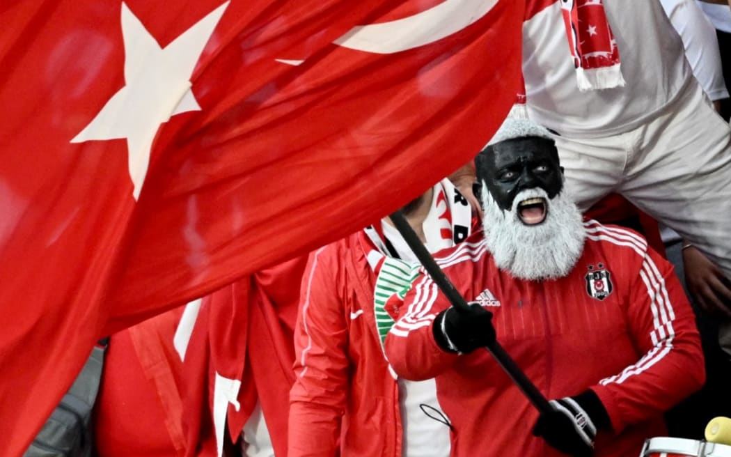In pictures: Fans flag their fervour at Euros | RNZ News