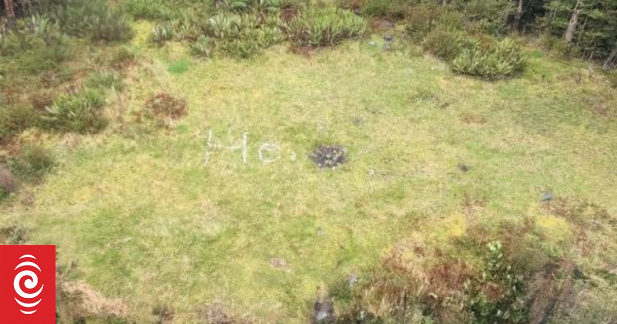 Toilet paper sign spotted by helicopter leads to tramper's rescue | RNZ ...